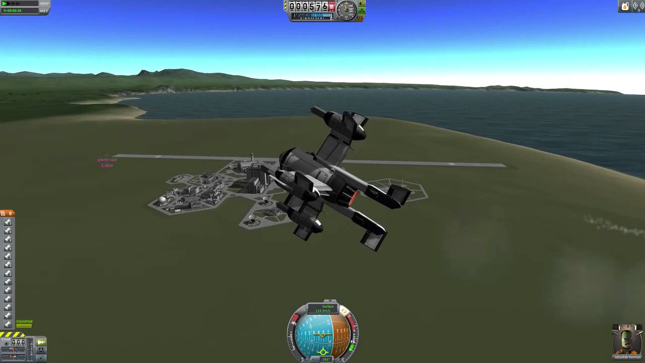 ksp version 0.25 starcraft 2 wraith - YouTube