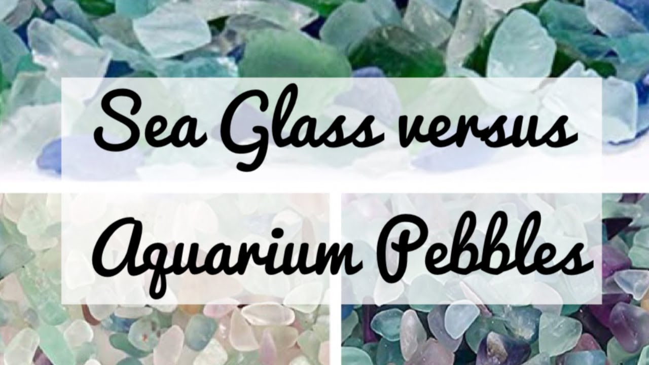 Beautiful sea glass & aquarium pebbles art | Magnolia Design Co - YouTube