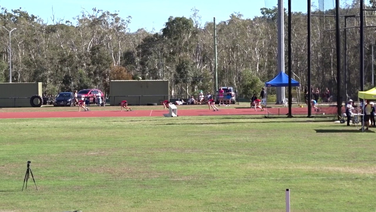 U18 300m Hurdles Women Timed Final 1, Down Under Chps, Griffith ...