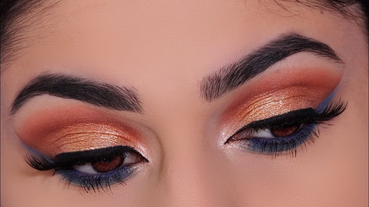 Simple Exotic Arabic Makeup Look | Beauty by Saba - YouTube