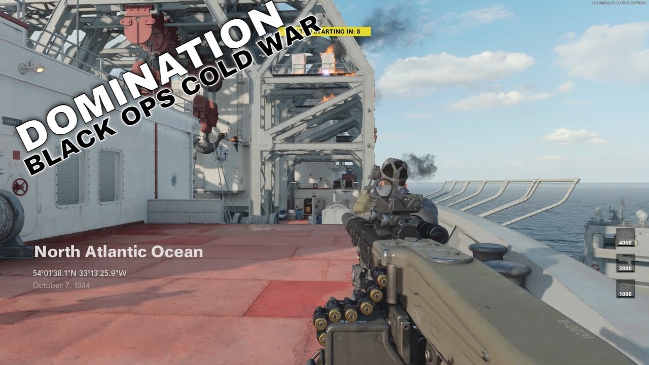 PS5 Call Of Duty: Cold War New LMG MG 82 Domination Gameplay (No ...