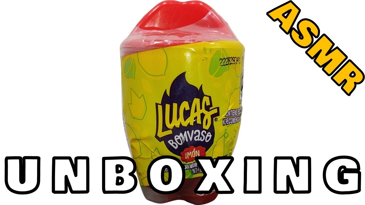 LUCAS - Bomvaso Spicy Lemon Flavored Candy with Bubble Gum / Dulce ...