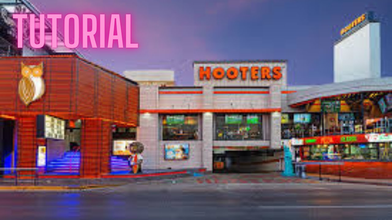 Tutorial como hacer Hooters en minecraft - YouTube