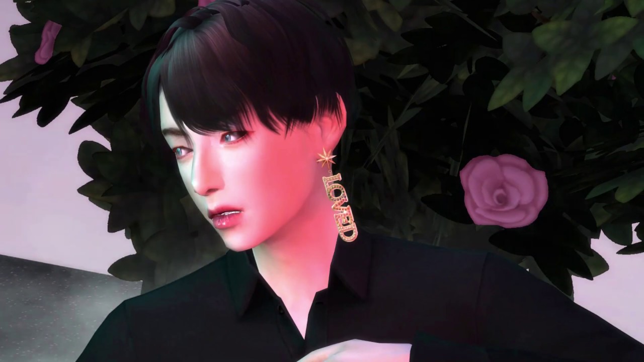 Sims 4 BTS (방탄소년단) V SINGULARITY Photoshoot (뷔/김태형) Happy Birthday V ...