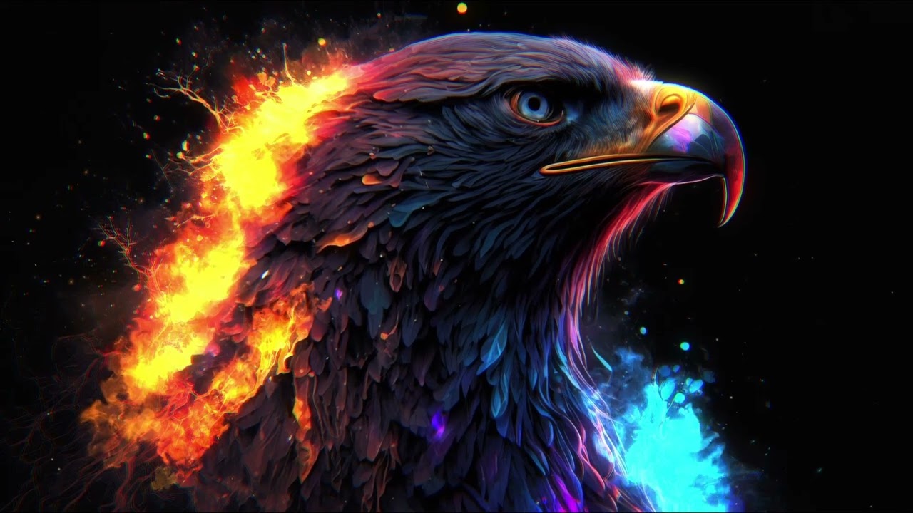 Fire Eagle Wallpaper