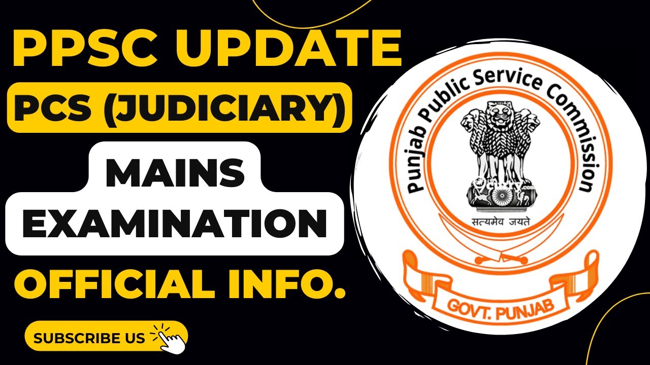 PPSC PCS (JB) EXAMINATION 2023 | PPSC PCS JUDICIARY MAINS EXAMINATION ...