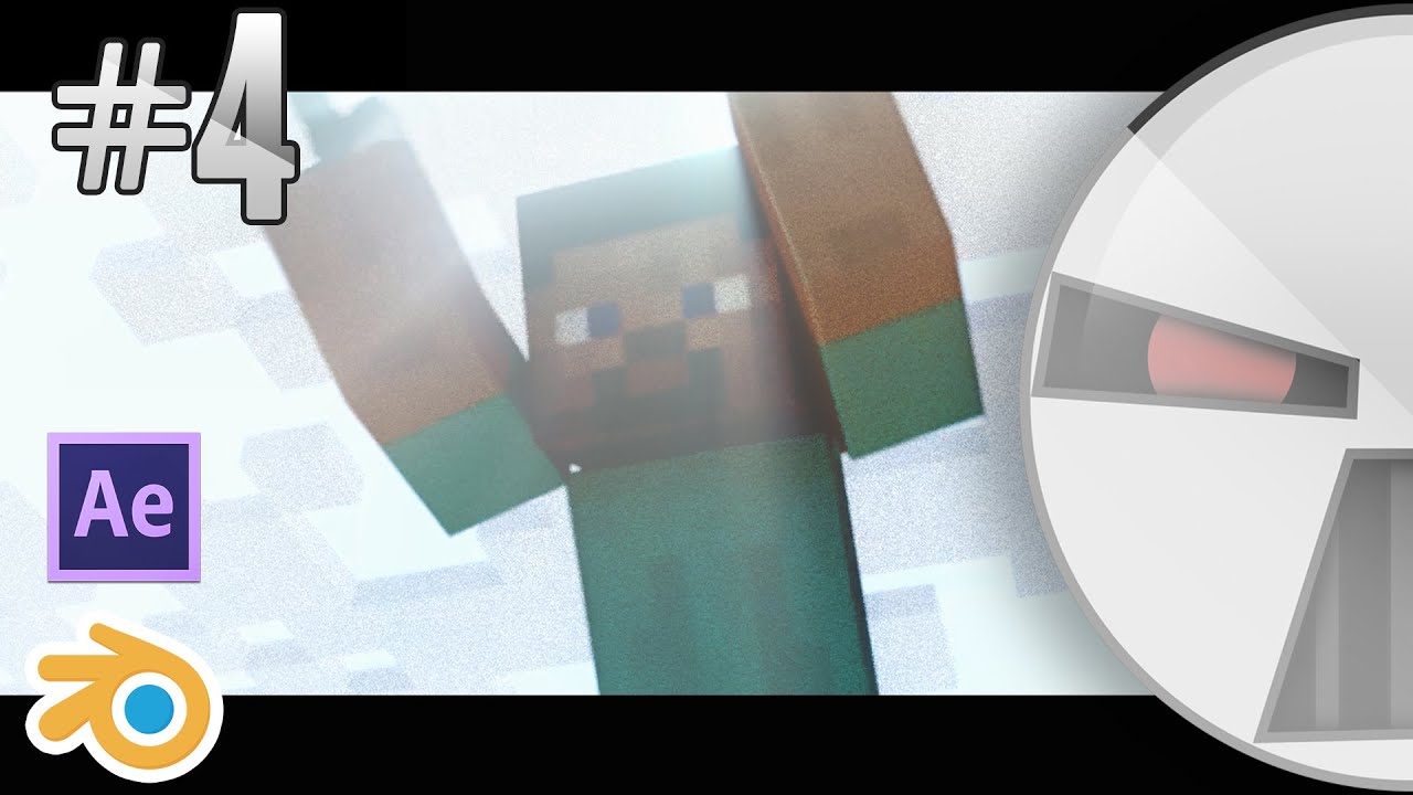 Free Blender After Effects Minecraft Intro Template 4 Full