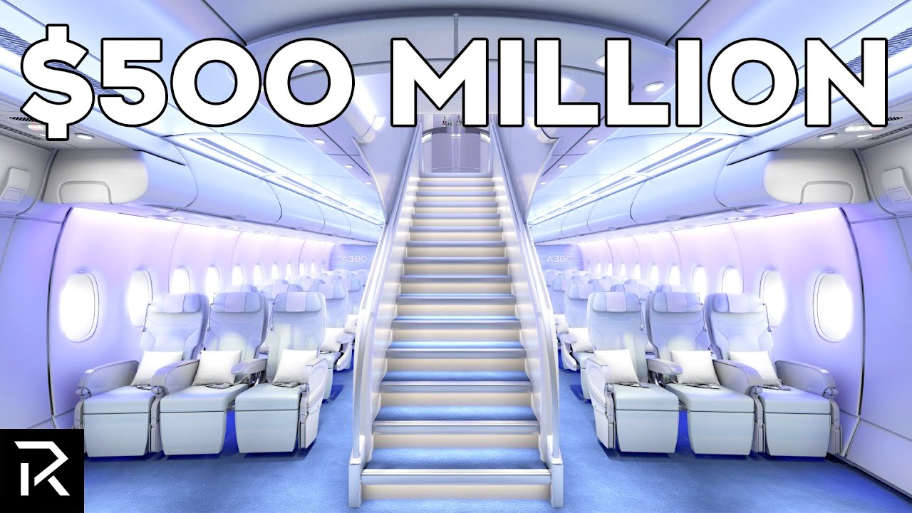 The Most Expensive Jet In The World Costs $500 Million - YouTube
