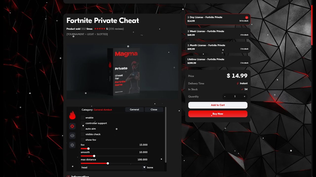 magma showcase (FN CHEATS) - YouTube