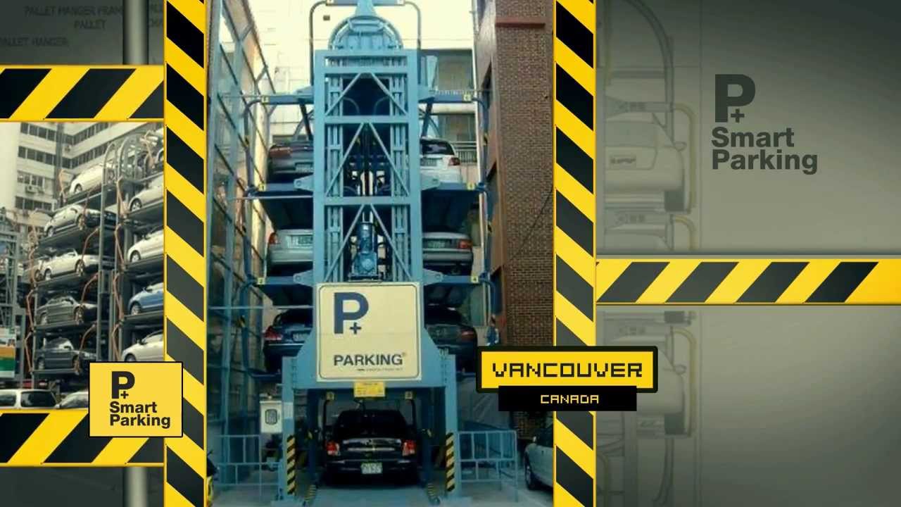 Park Plus "Smart Parking" [เครื่องจอดรถอัตโนมัติ] - YouTube