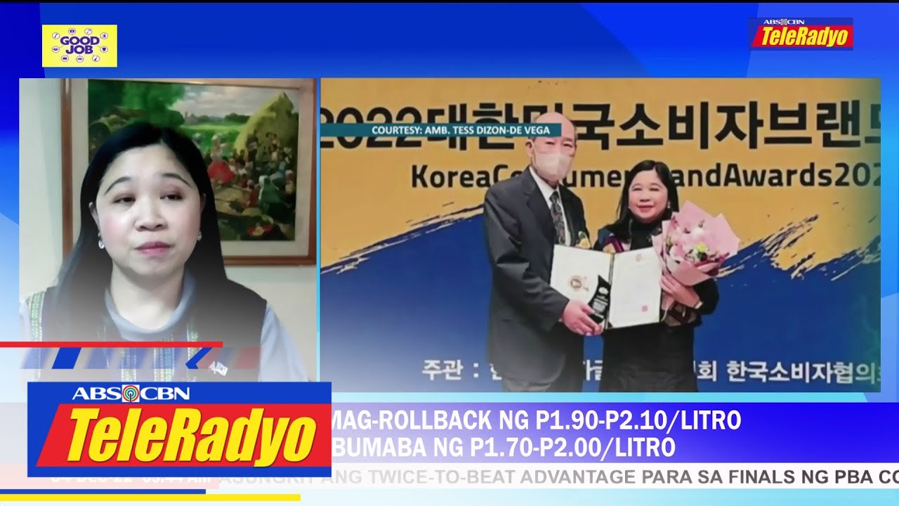 Philippine ambassador to South Korea pinarangalan na best ambassador ...