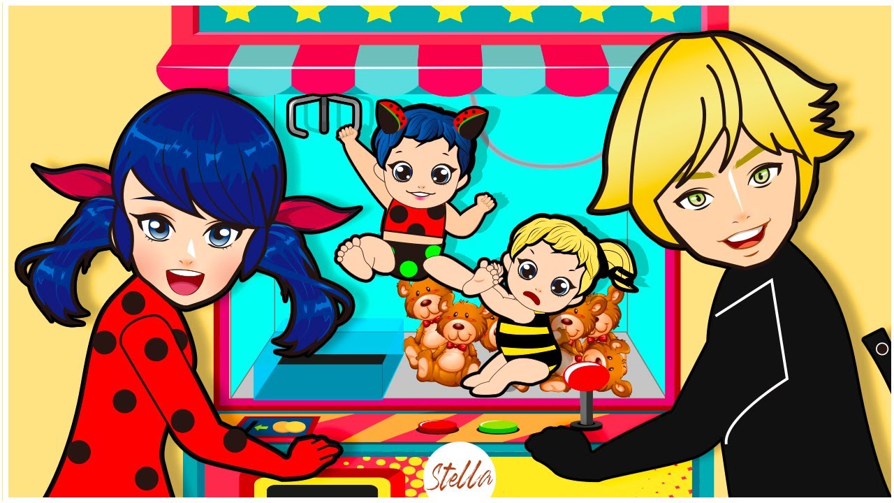 Paper dolls dress up - Ladybug & Cat noir have a baby - Miraculous ...