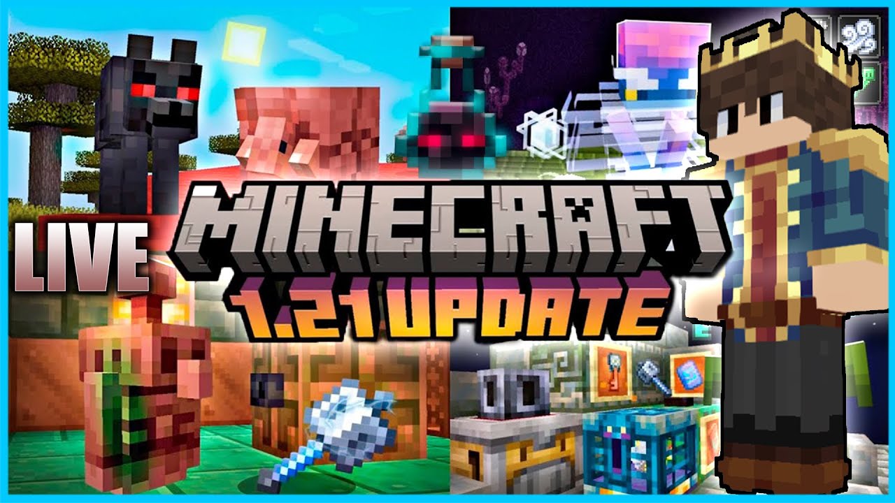 Exploring Minecraft 1.21: New Server Adventures LIVE! | Feast Gaming - YouTube