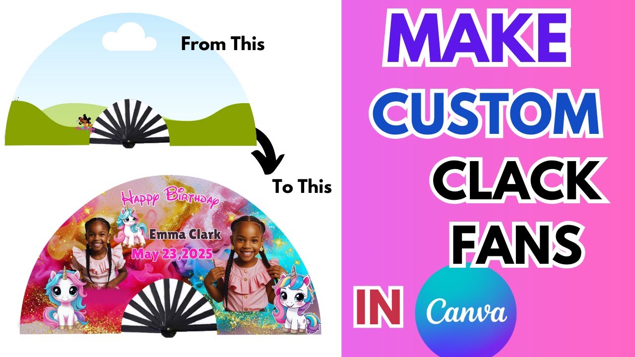 Master Clack Fan Template Editing in 5 Easy Steps! - YouTube