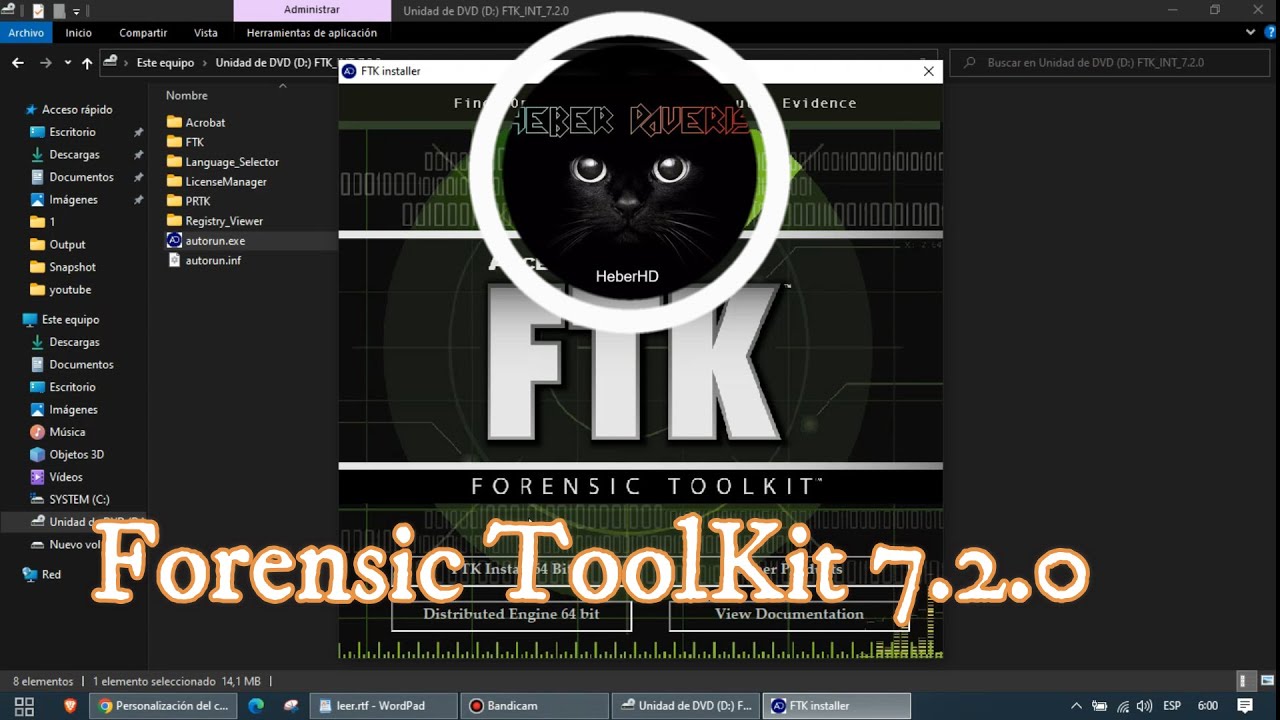 Forensic ToolKit 7 2 0 - YouTube