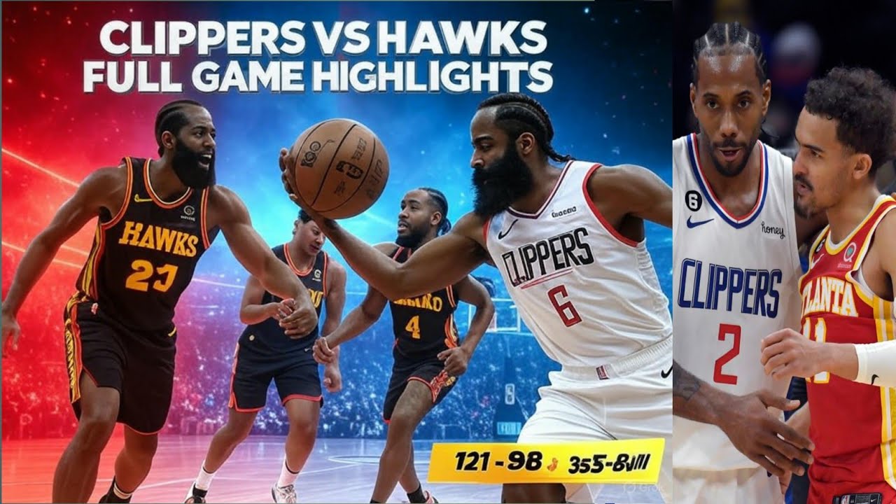 Clippers DOMINATE Hawks with INSANE 35-8 Run! | Clippers vs Hawks Full ...
