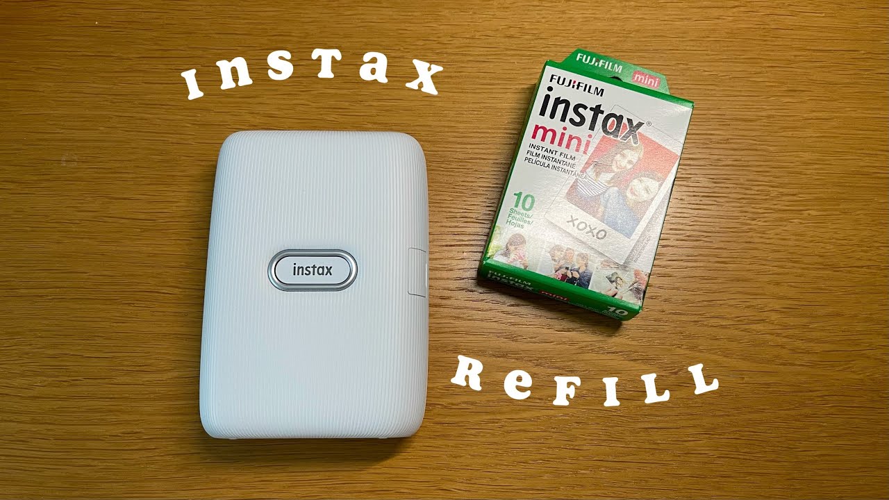 How to Refill Films on Fujifilm Instax Mini 🌷 - YouTube