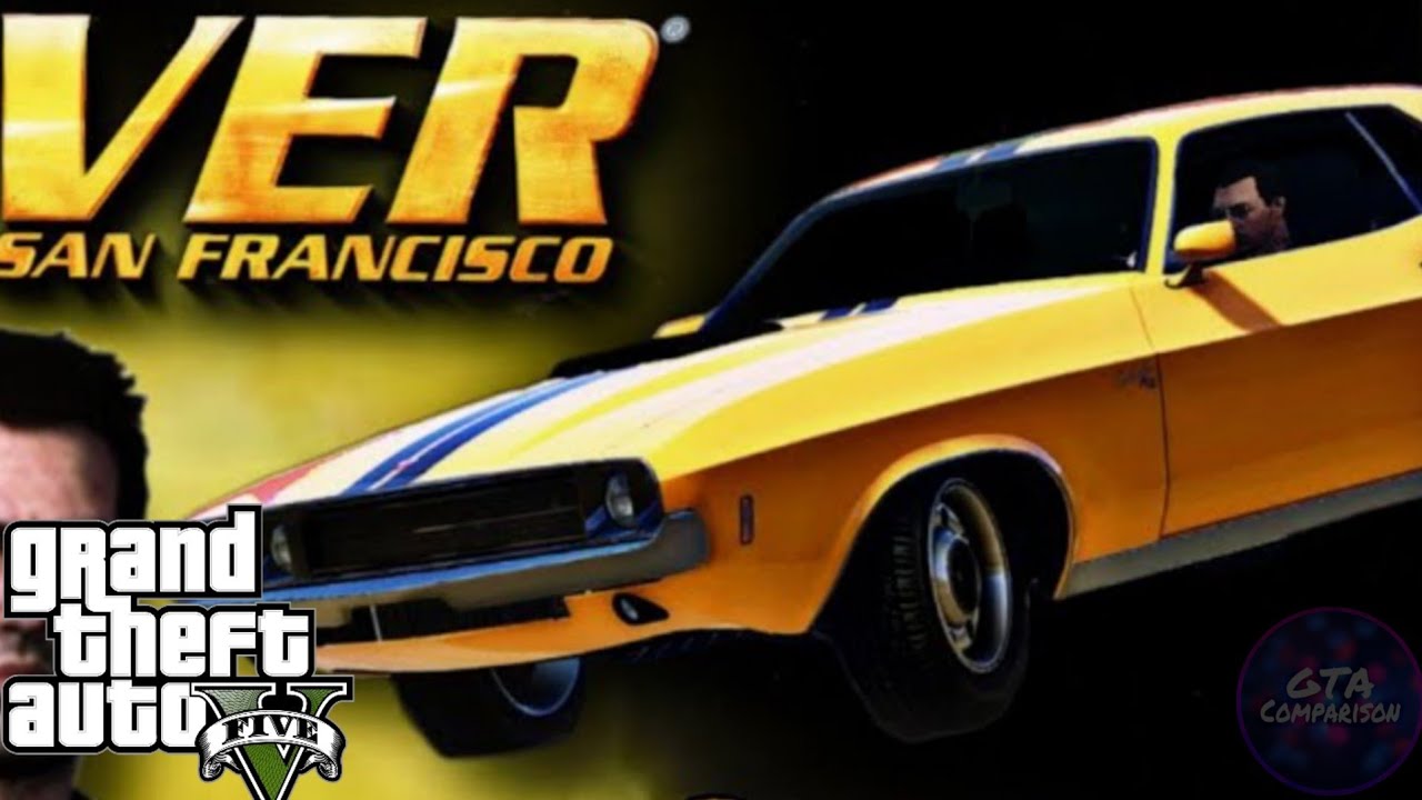 GTA 5 Online - How to make Driver: San Francisco Dodge Challenger 1970 ...