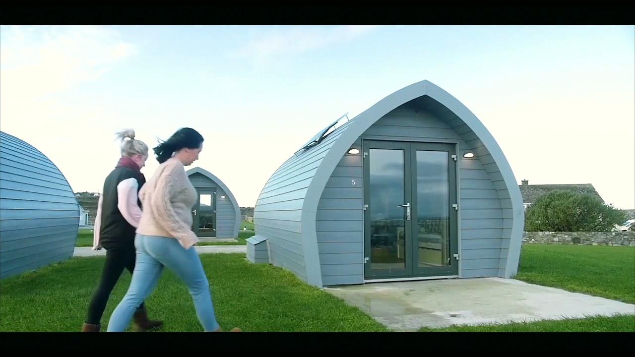 Galway, Aran Camping & Glamping, Inis Mor, Aran Islands - YouTube