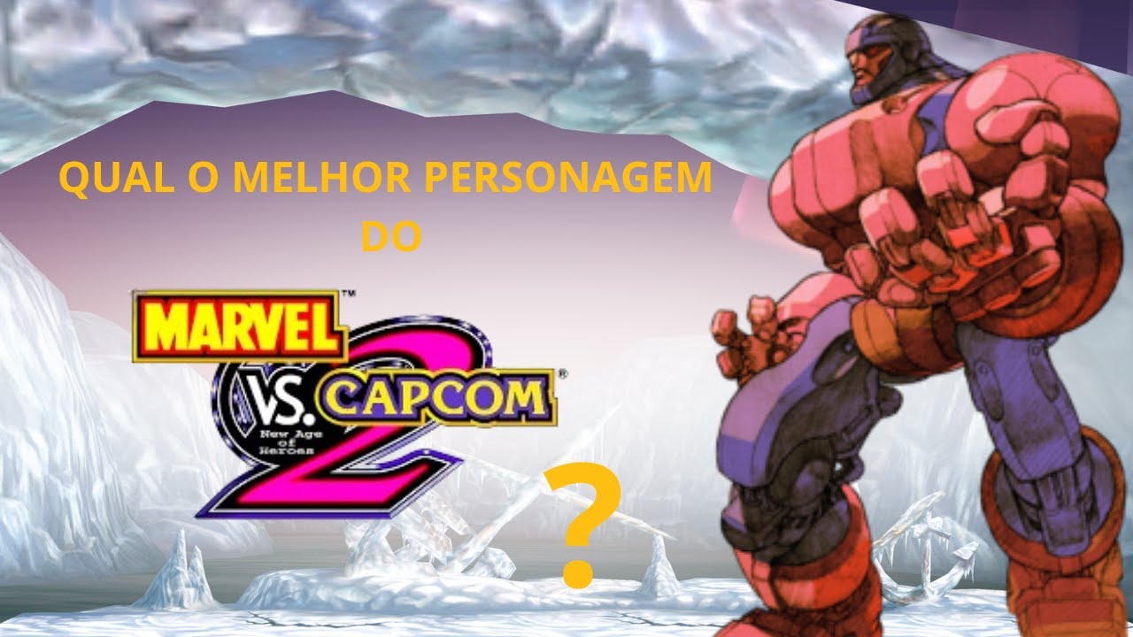 Qual é o MELHOR personagem do Marvel vs Capcom 2 (OS GOD TIERS) - YouTube