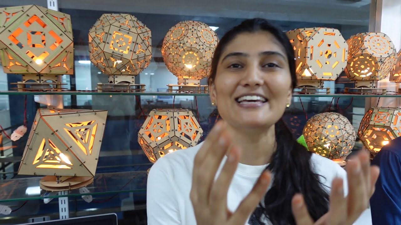 2020 Lamps (20 Days 20 Math Lamps) | Octahedron | Lamp 2 | | Dussehra ...