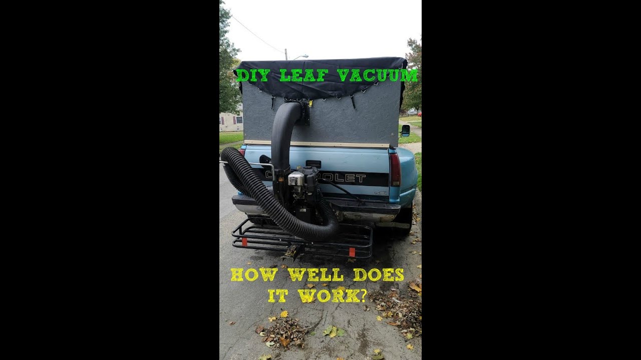 DIY LEAF VACUUM, HOW WELL DOES IT WORK? - YouTube