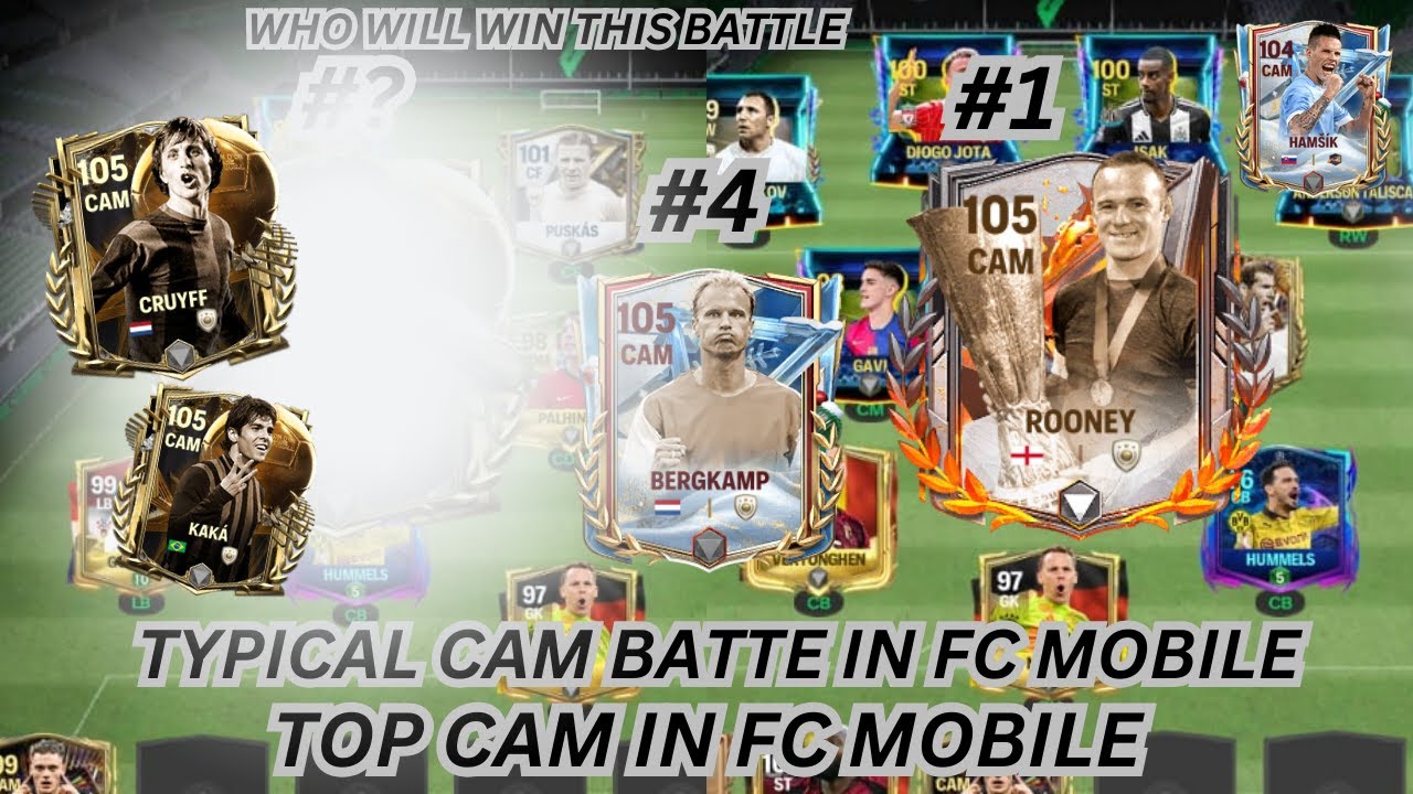 BEST 5 CAM IN FC MOBILE IN YOUR BUDGET 😱 BEST CAM FC MOBILE #fcmobile24 ...