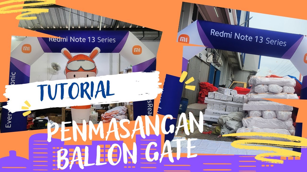 Tutorial Pemasangan Ballon Gate - YouTube