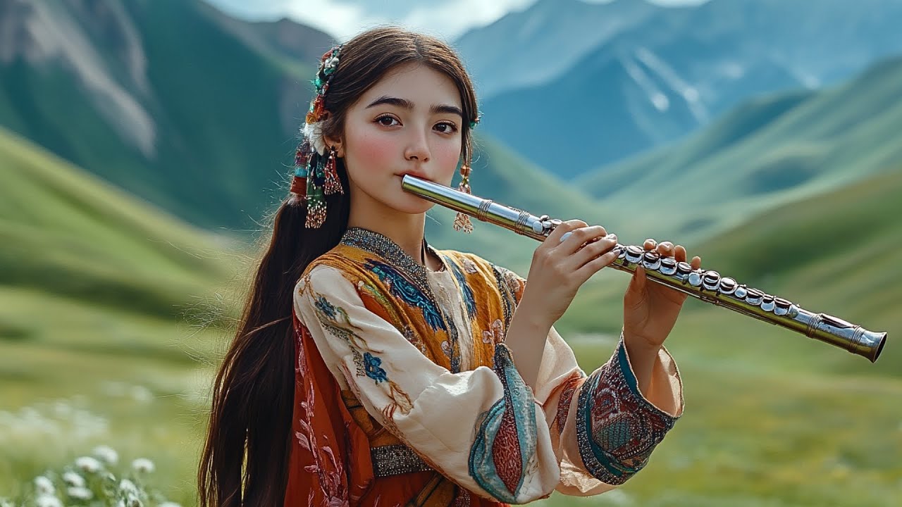Tibetan Flute Melodies | Ethereal Sounds of the Highlands |Healing ...