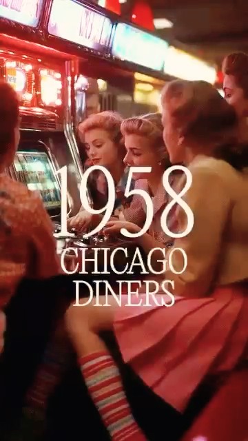 POV: Chicago, 1958 #1950s #50s #diner #nostalgia #retro - YouTube