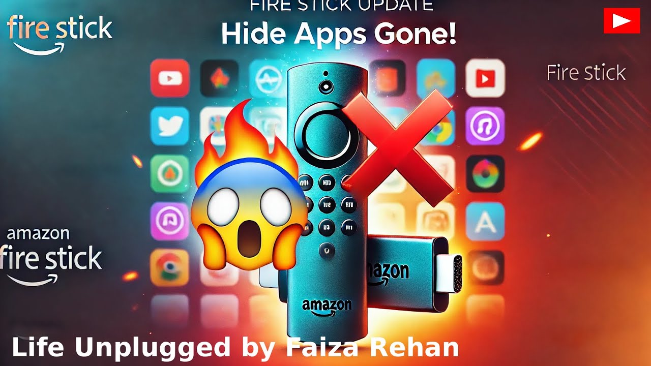 Amazon New Update! Removes Fire Stick App Hidding Feature - YouTube
