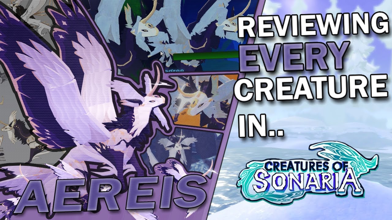 REVIEWING Aereis in Creatures of Sonaria !! - YouTube