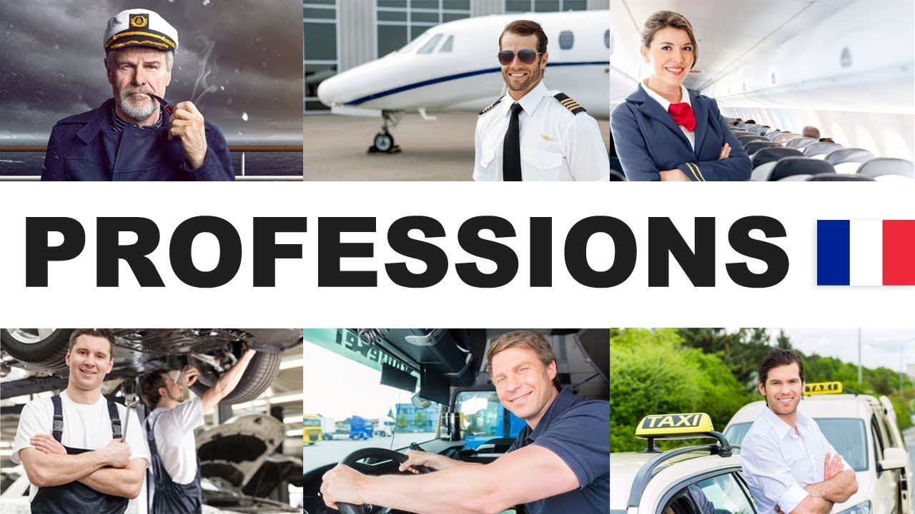 Apprendre le vocabulaire anglais - Les professions 1 (Professions ...