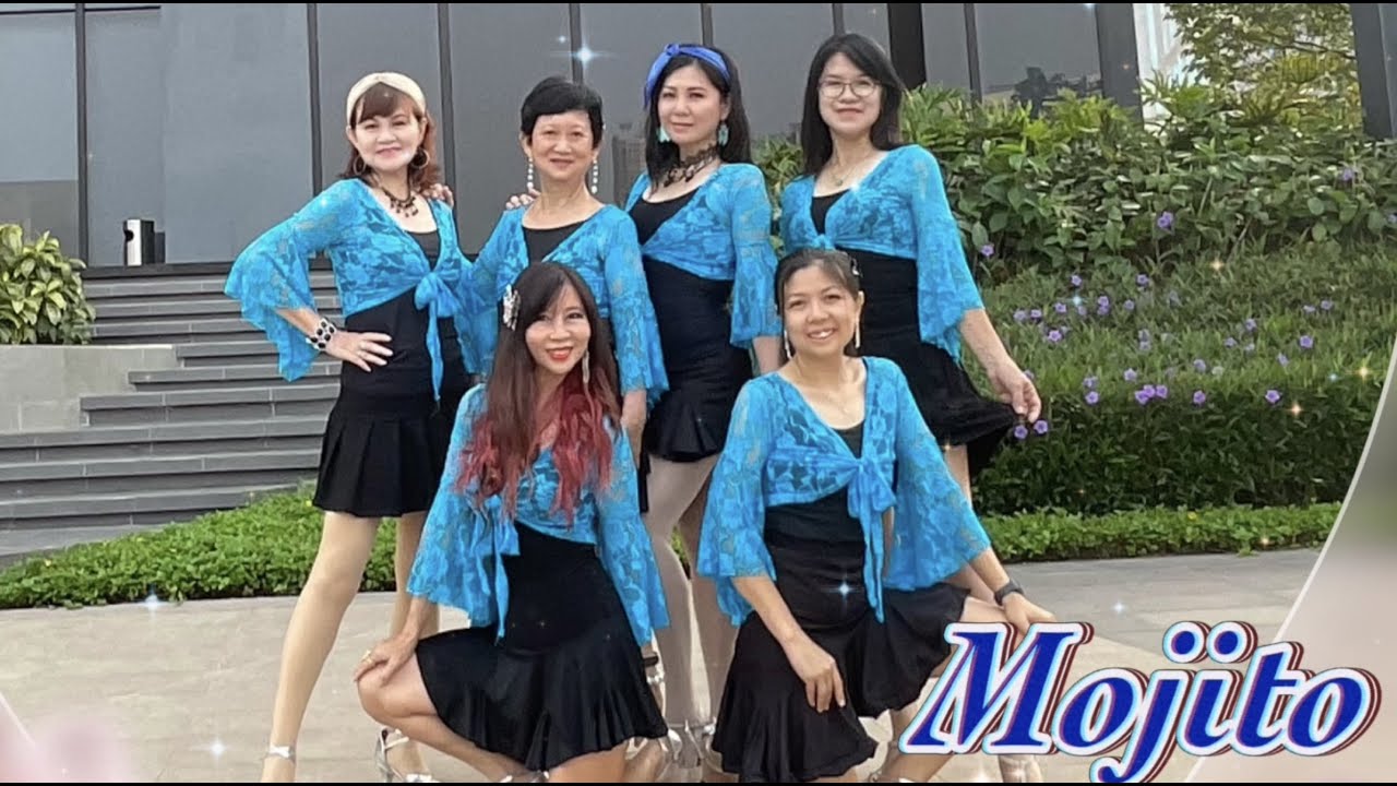 Line dance - Mojito - YouTube
