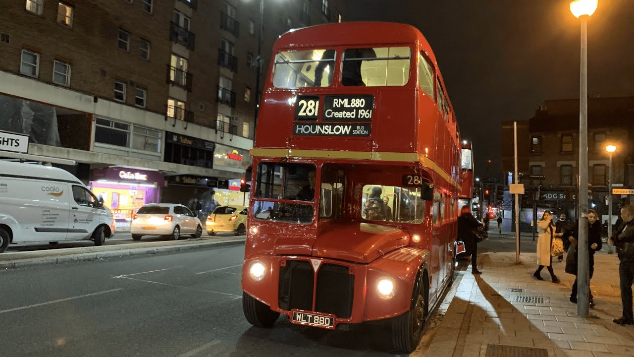 Remembrance Day - London United - RM Bus - RML0880 - on Route 281 - at ...