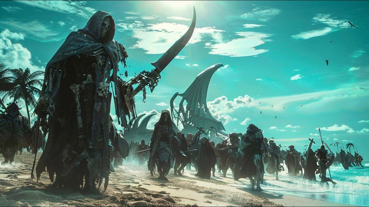 3,000,000 GRIM REAPERS Attacks HUMANITY Beach Defenses - Ultimate Epic ...