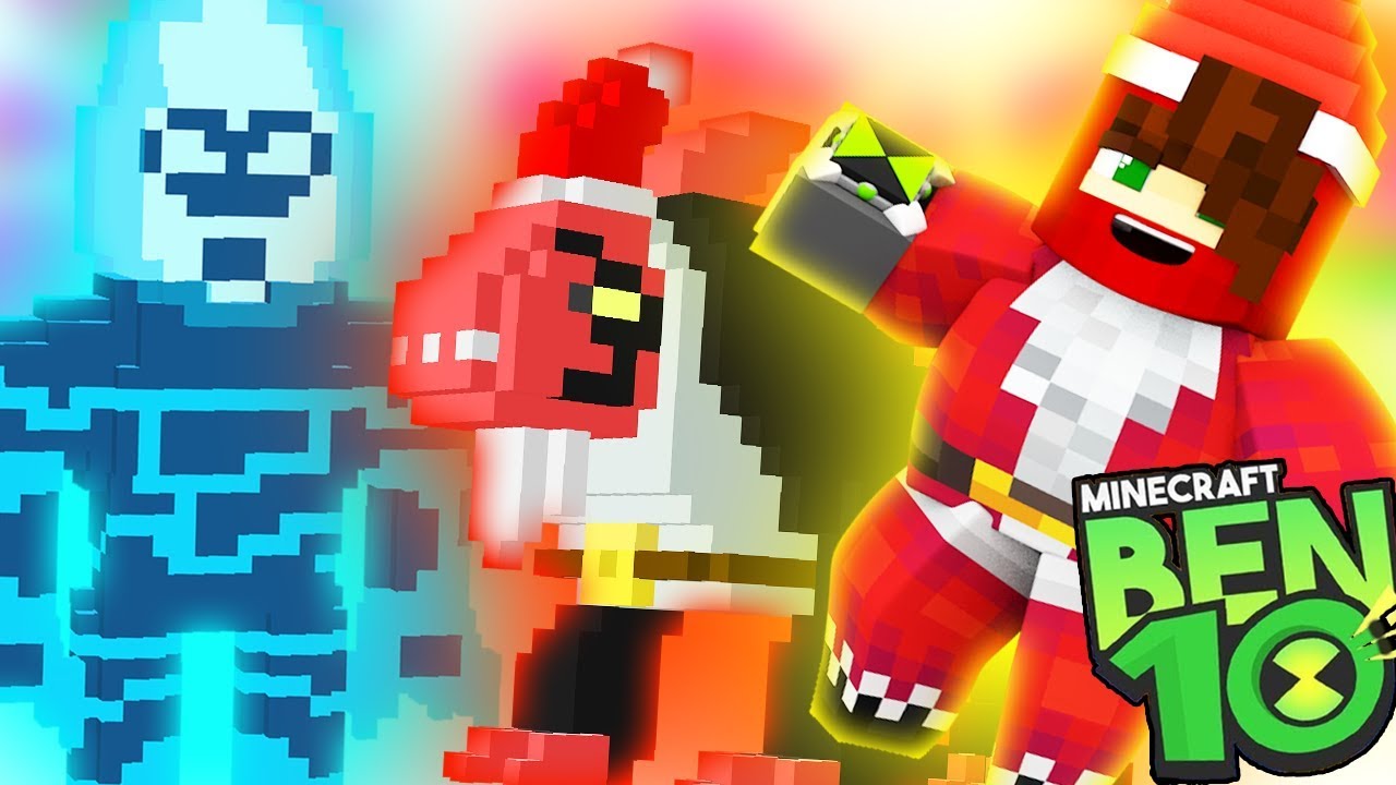 Minecraft Ben 10 - SANTA VS ICEBLAST! (Minecraft Ben 10 Roleplay ...