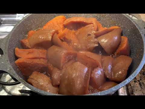 Cociendo calabaza