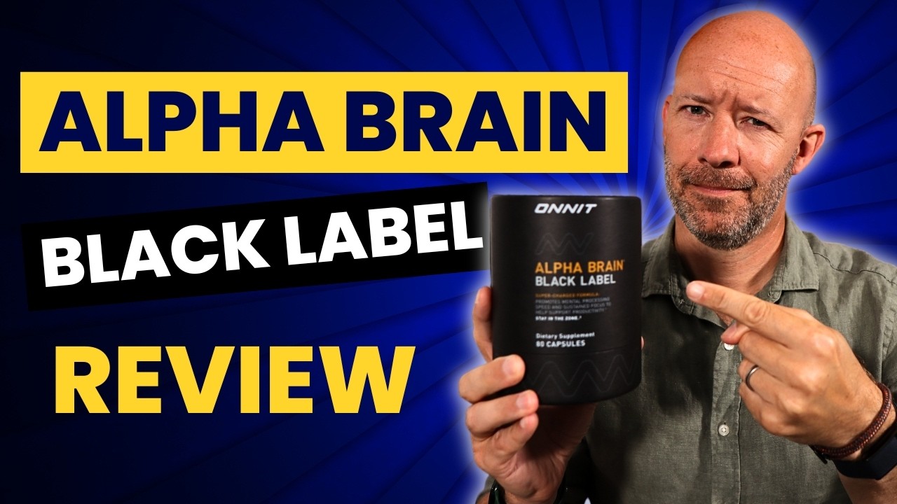 Alpha Brain Black Label Review After 30 Days Of Testing - YouTube