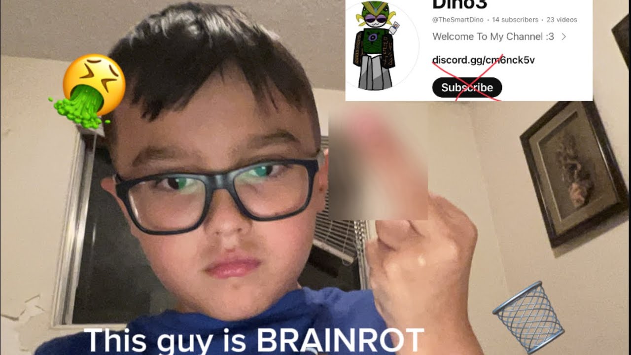 This guy is BRAINROT! ( exposing YouTubers part 1) - YouTube