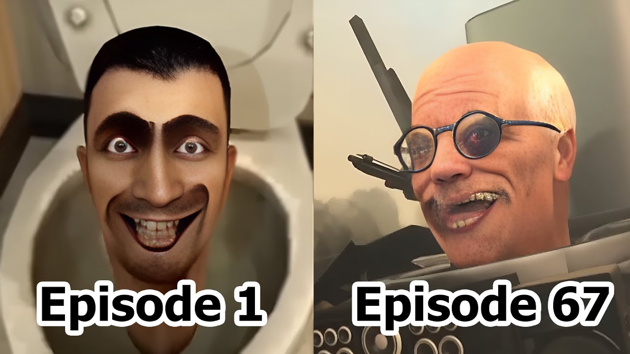 Skibidi Toilet 1 - 67 All Episodes - YouTube