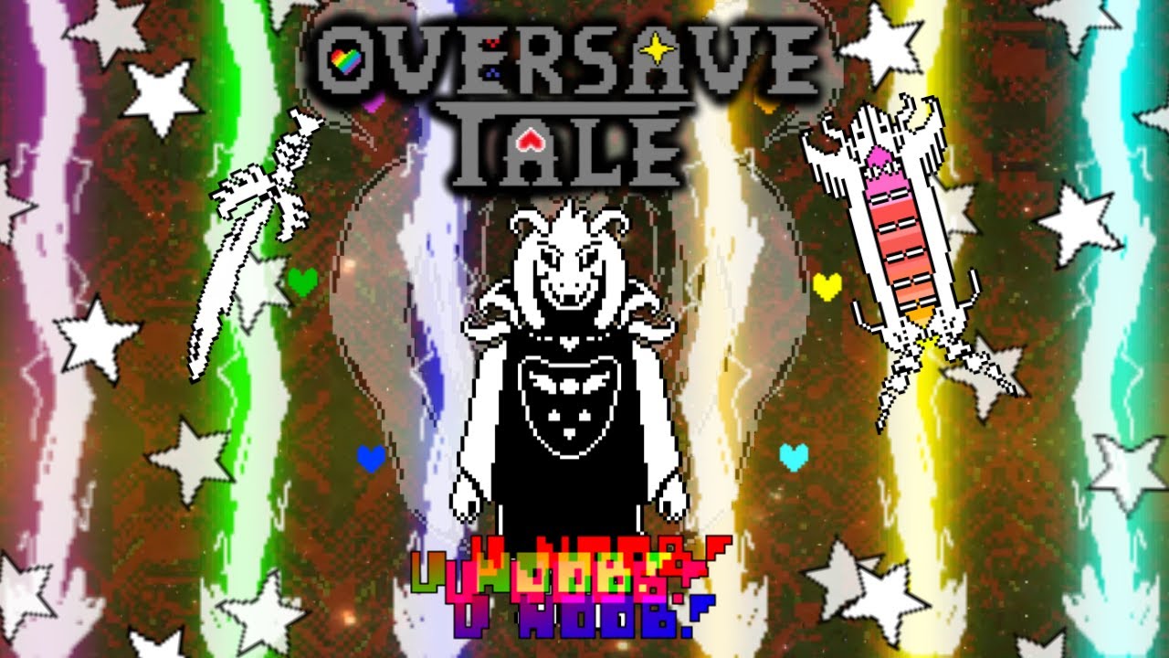 오버세이브-테일 아스리엘 뉴비모드 by QK Oversave-Tale asriel noob mode by QK/언더테일 팬게임 ...
