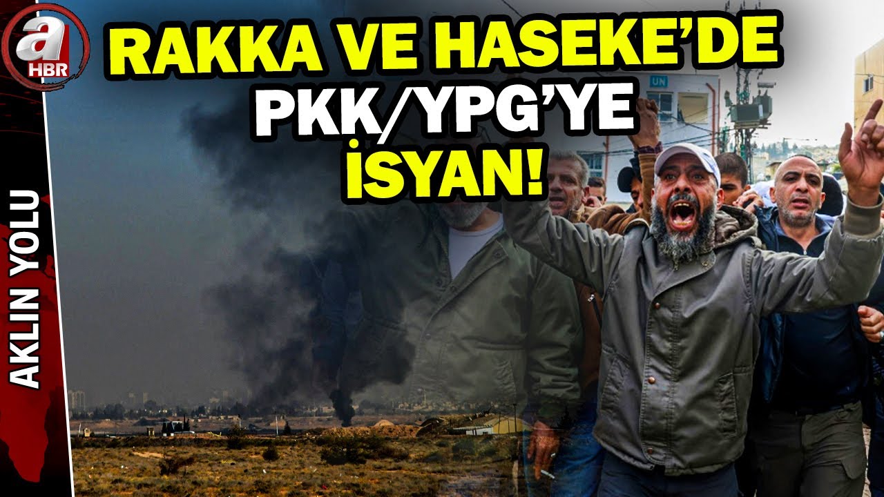 Rakka ve Haseke'de PKK/YPG'ye isyan! Terör örgütü kendini feshedecek mi ...