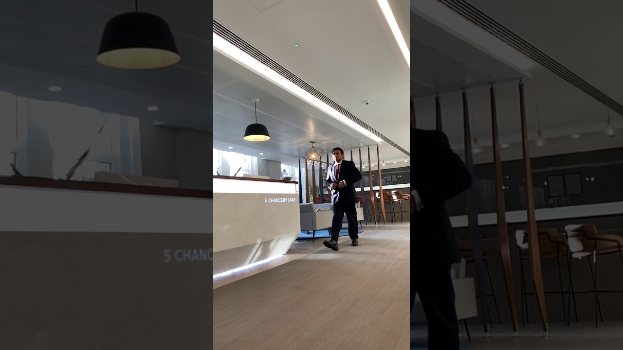 Actor Barrister Singer Tahir Ashraf at 5 Chancery Lane - YouTube