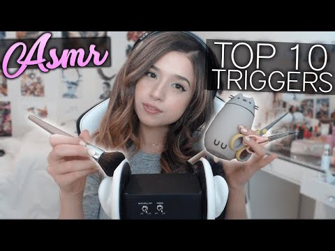 Poki ASMR Reupload TOP 10 ASMR TRIGGERS ON A 3DIO!!
