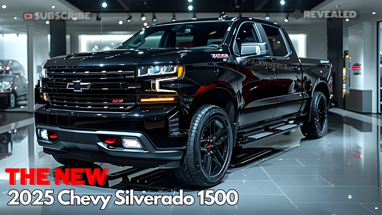 All New 2025 Chevy Silverado 1500 Unveiled - The Future of Pickup ...