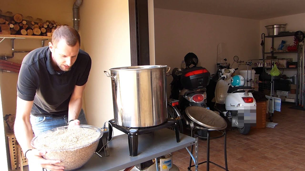 Le principali fasi dell' ammostamento per una cotta casalinga di birra ...