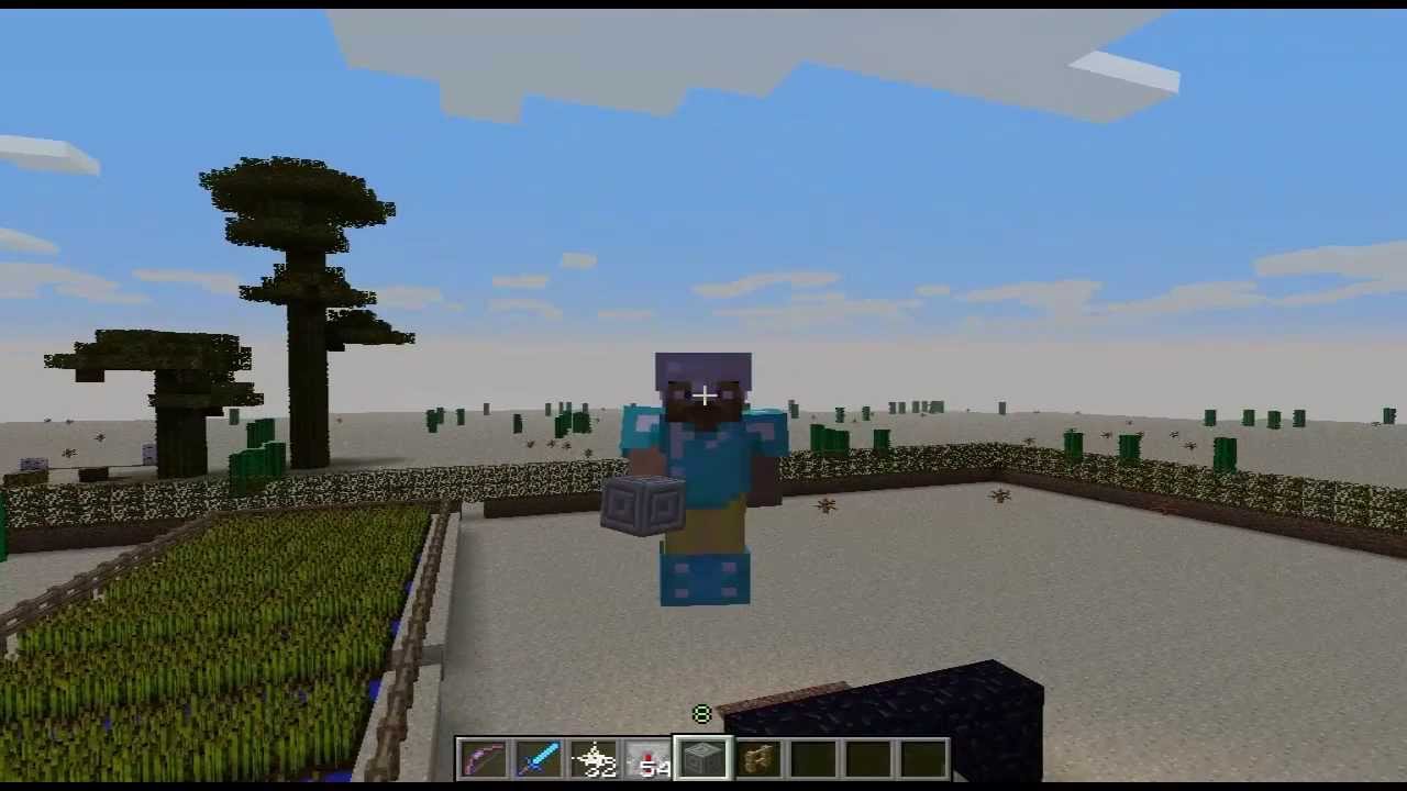 Como Hacer Un Basurero En MineCraft - YouTube