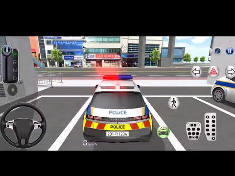 Police Car 3d Driving Class android game play video || Car Game - YouTube