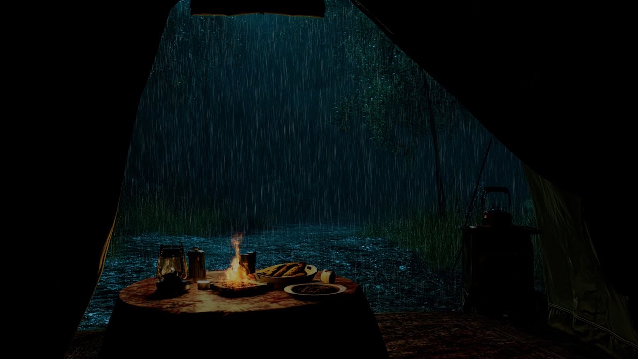 Wake Up From Nightmare - Fall Asleep To Heavy Rain In Extreme Relaxing ...